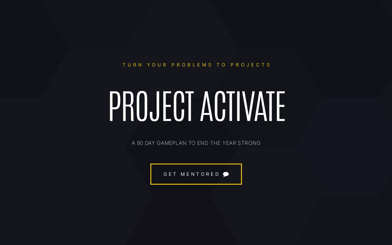 PROJECT ACTIVATE